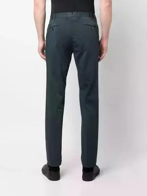 PT TORINO Slim-cut Chino Trousers - Blue