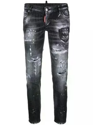 Dsquared2 Jennifer Cropped Skinny Jeans