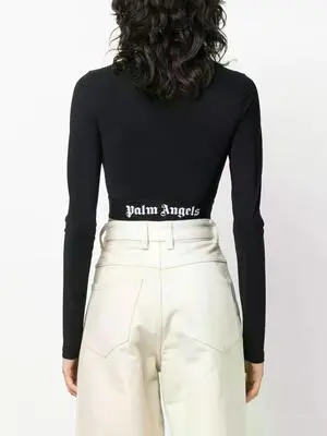 Palm Angels Logo-underband Crop Top