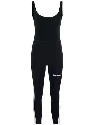 Palm Angels Logo-print Training Jumpsuit - Black