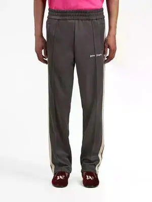 Palm Angels Logo-print Side-stripe Track Pants