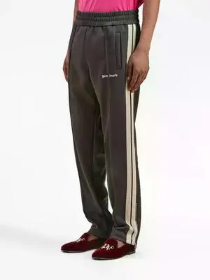 Palm Angels Logo-print Side-stripe Track Pants