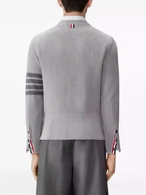 Thom Browne Cardigan Stitch 4-bar Pullover