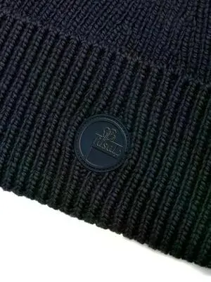 Fusalp Wool Beanie Hat - Blue