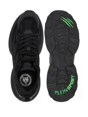 PLEIN SPORT Pulse X Mesh Sneakers - Black