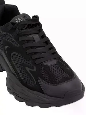 PLEIN SPORT Pulse X Mesh Sneakers - Black