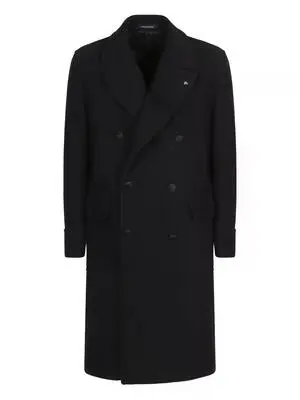 Tagliatore Double-breasted Coat - Black