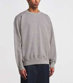 Auralee Cotton Smooth Soft Sweatshirt