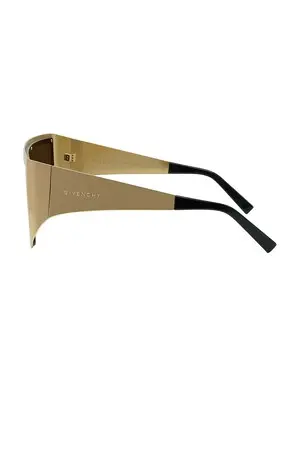 Givenchy Square Sunglasses - Gold & Brown