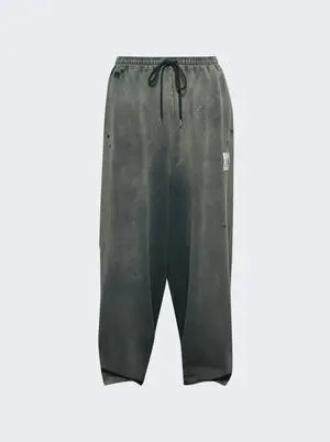 Mihara Yasuhiro Relaxed Fit Sun Faded Pants - Green