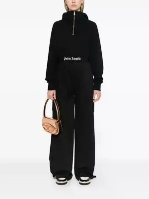 Palm Angels Logo Underband Hoodie