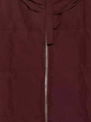 JIL SANDER Hooded Padded Jacket - Red
