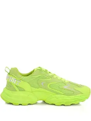 PLEIN SPORT Pulse X Mesh Sneakers - Yellow