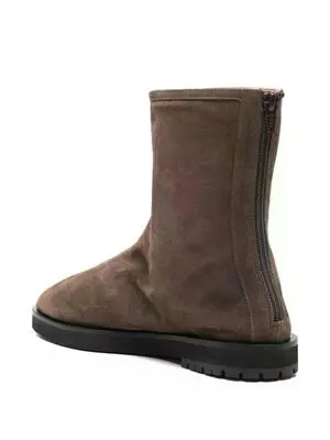 Dear Frances Joss Suede Zip Boots
