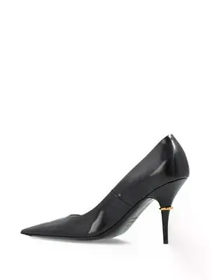 Balenciaga Pointed Toe Ring Heel Pumps