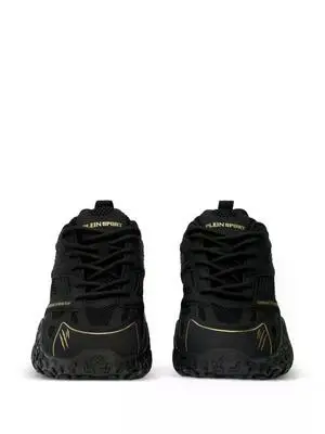 PLEIN SPORT Urban Sprinter Mesh Sneakers - Black