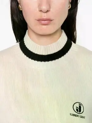 Iceberg Logo-embroidered Sweater