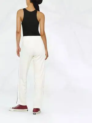 Palm Angels Side-stripe Track Pants - White