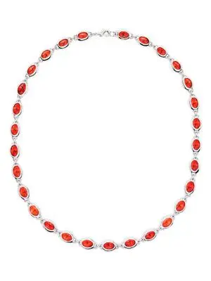 DARKAI Oval-stone Necklace