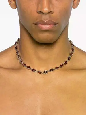 DARKAI Oval-stone Necklace
