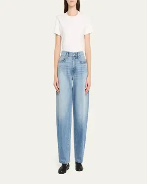 SLVRLAKE Ella Relaxed Mid-rise Jeans