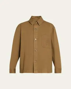 Saint Laurent Bellechasse Pocket Overshirt