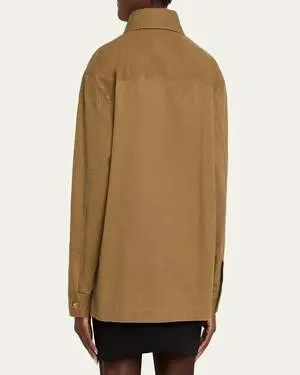 Saint Laurent Bellechasse Pocket Overshirt