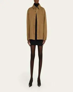 Saint Laurent Bellechasse Pocket Overshirt