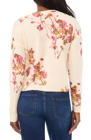 Vince Camuto Electric Bouquet Sweater
