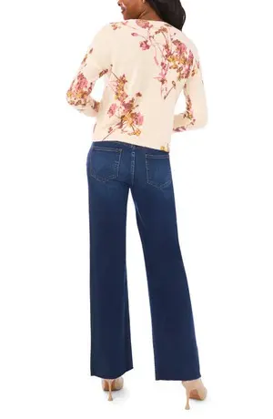 Vince Camuto Electric Bouquet Sweater