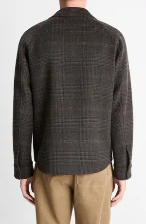 Vince Splittable Wool Blend Shirt Jacket