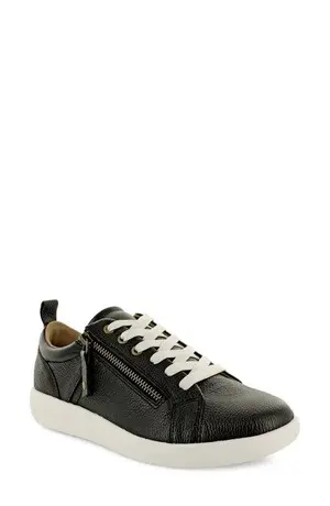 STRIVE Talia Leather Sneaker - Black