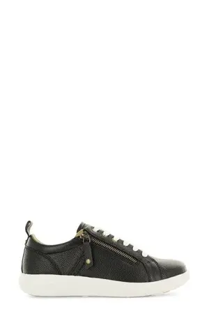 STRIVE Talia Leather Sneaker - Black