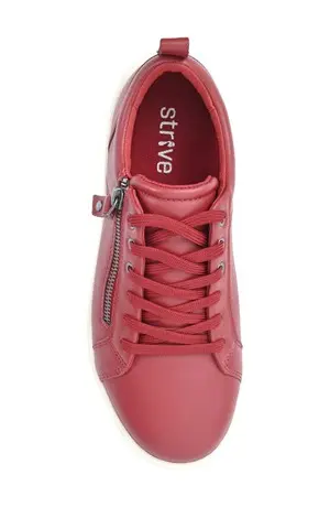 STRIVE Talia Leather Sneaker - Coral