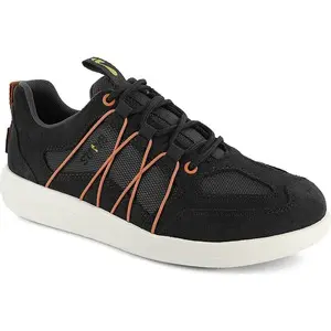 STRIVE Lisbon Leather Sneakers - Black