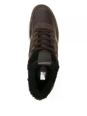 TOD'S Panelled Shearling Trainers