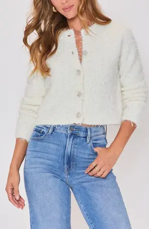 VICI Snowy Day Textured Cardigan