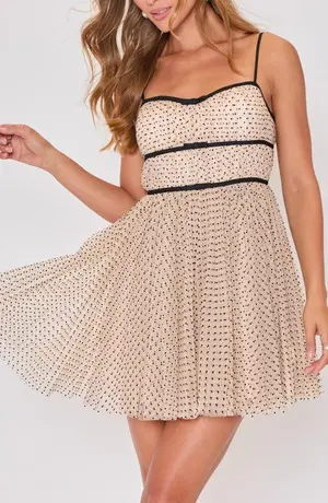 VICI Sugarplum Tulle Mini Dress