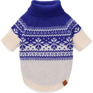 THE FOGGY DOG Knit Dog Sweater - Snow Day