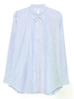 Comme Des Garçons Pocket Striped Shirt - Blue