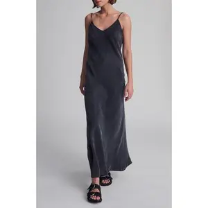 MAVI Maxi Slipdress - Black