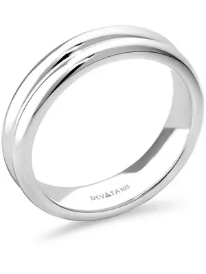 DEVATA Lined Band Ring