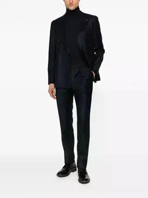 Malo Roll-neck Sweater - Black