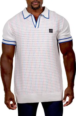 Maceoo Short Sleeve Polos For Men