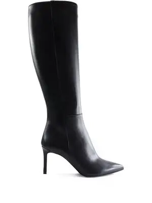 NOTABENE 75mm Ran Zipped Boots - Black