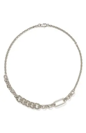 Lady Grey Simone Chain Necklace - Silver