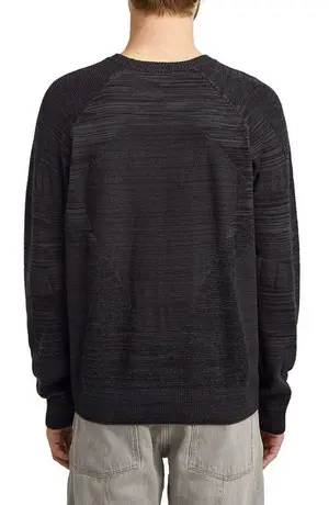 G-star Raw 3d Biker Textureblock Crewneck Sweater