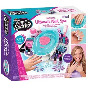 SHIMMER 'N SPARKLE Shimmer N Sparkle The Real Ultimate Nail Spa 5 In 1 Nail Studio - Multicolored