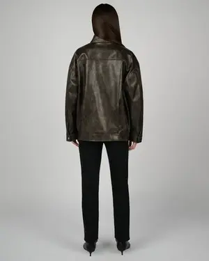 WeWoreWhat 90's Leather Jacket