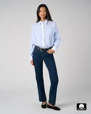 WeWoreWhat Cropped Button-front Shirt